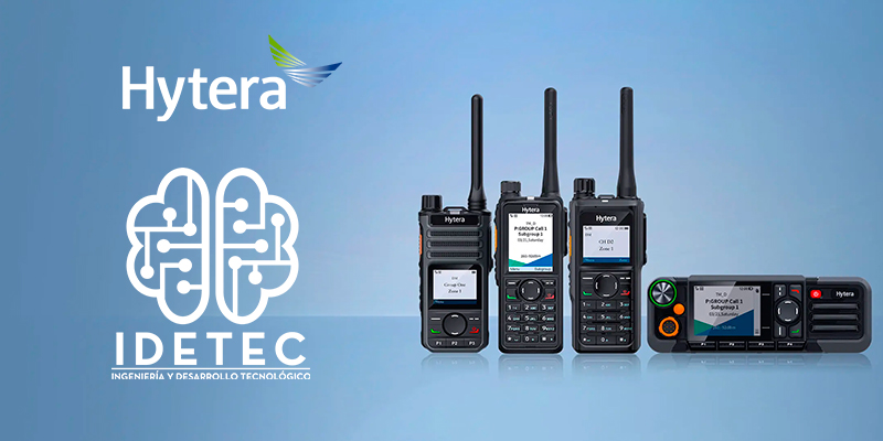 Radios Hytera - IDETEC